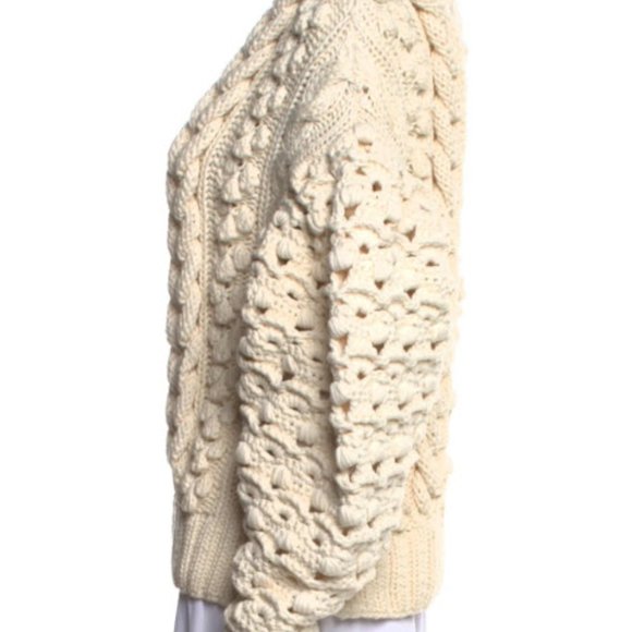 Ulla Johnson | Sweaters | Ulla Johnson Colette Puff Sleeve Chunky Knit ...